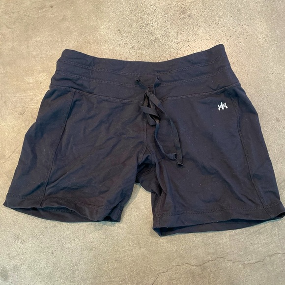 Kyodan | Shorts | High Waisted Draw String Spandex Black Workout Shorts ...